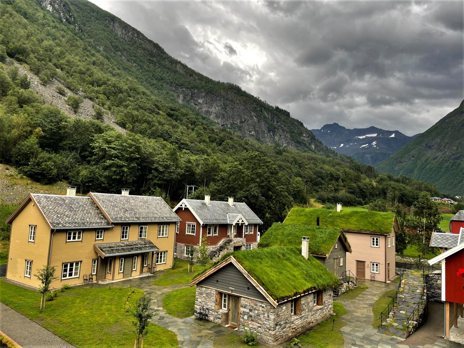 Klyngetun på Hotel Union Øye - Bykle Vindu